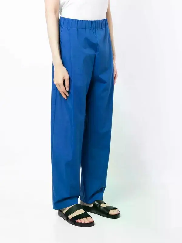 LANEUS Straight-leg Cotton Trousers