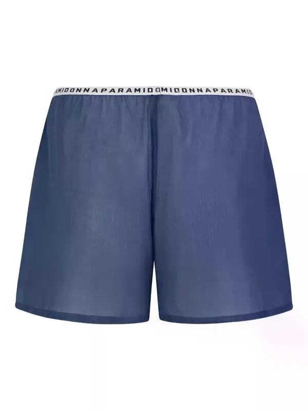 PARAMIDONNA Sheer Beach Shorts