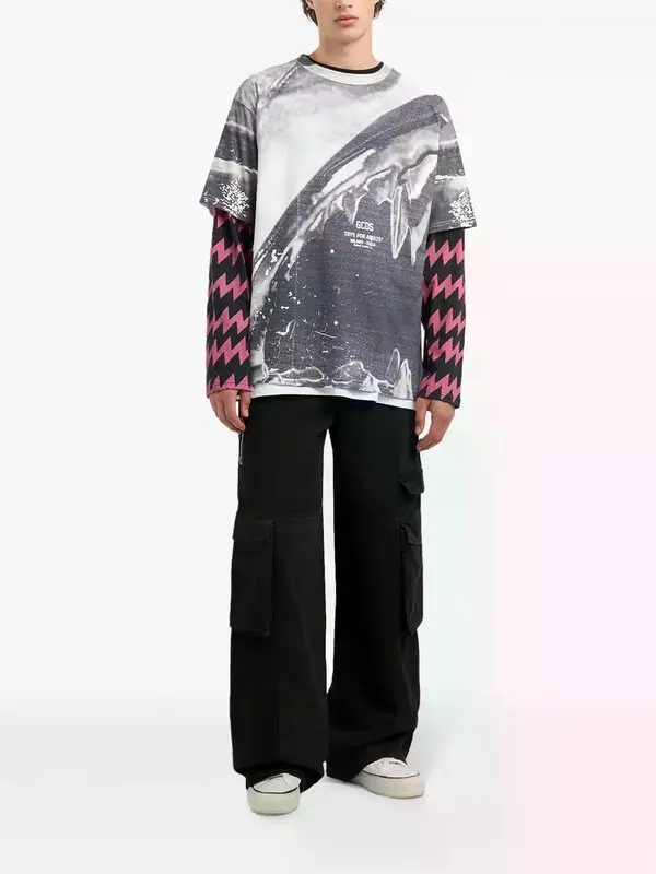 Gcds Morso Oversized T-shirt