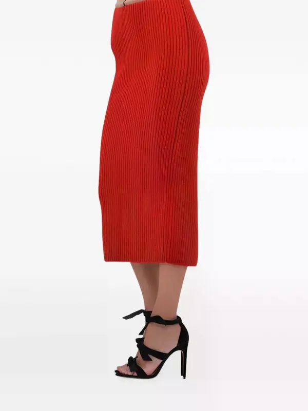 Calvin Klein Rib Knit Midi Skirt