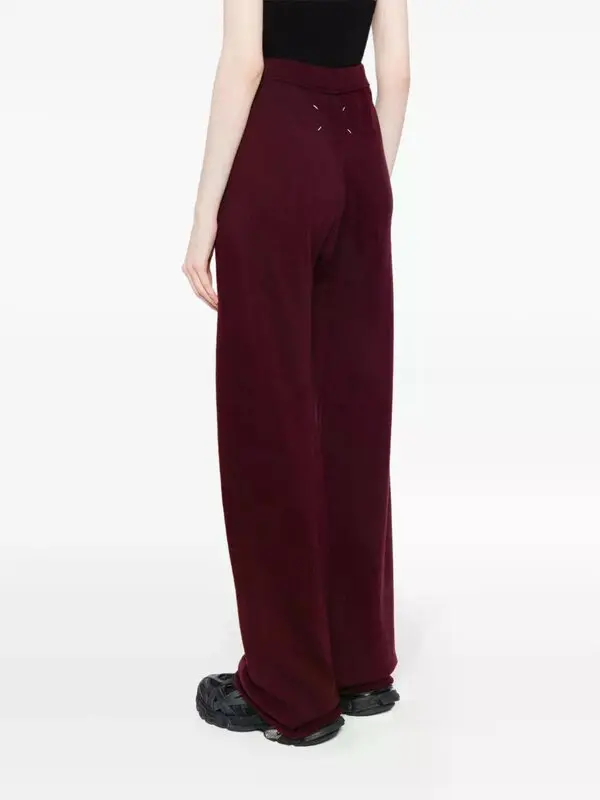 MAISON MARGIELA Wool-cashmere Blend Knitted Trousers