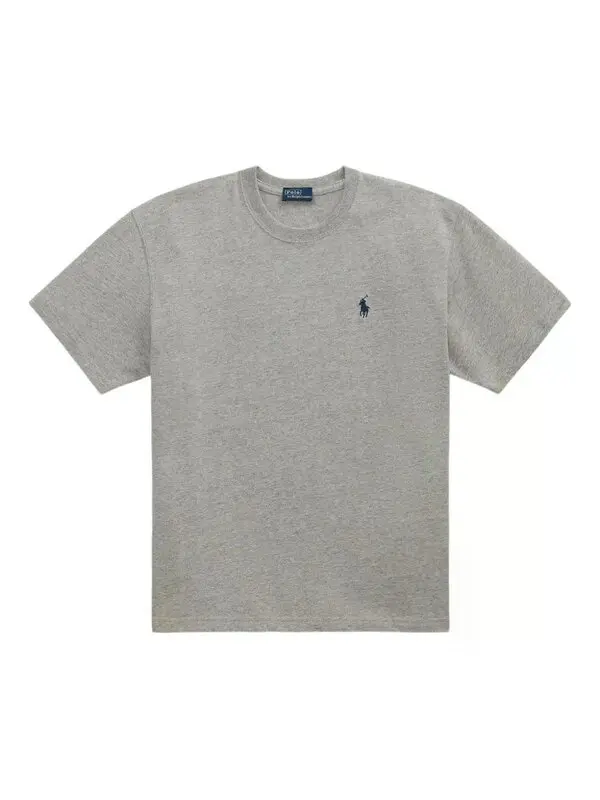 Polo Ralph Lauren Logo-embroidered T-shirt - Grey
