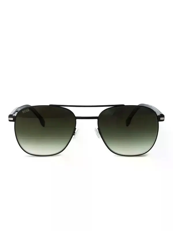 BOSS Pilot-frame Sunglasses - Black
