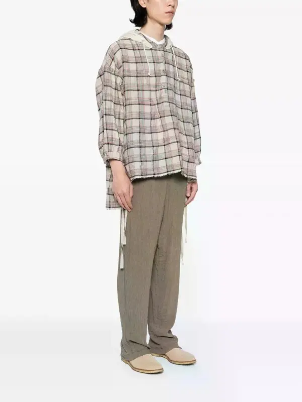 Undercover Checked Hoodie