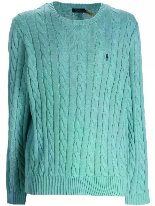 Polo Ralph Lauren Cable Knit Crew Neck Sweater