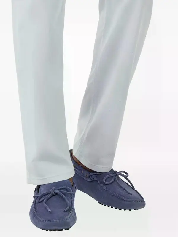 Boggi Milano Suede Driving Shoes