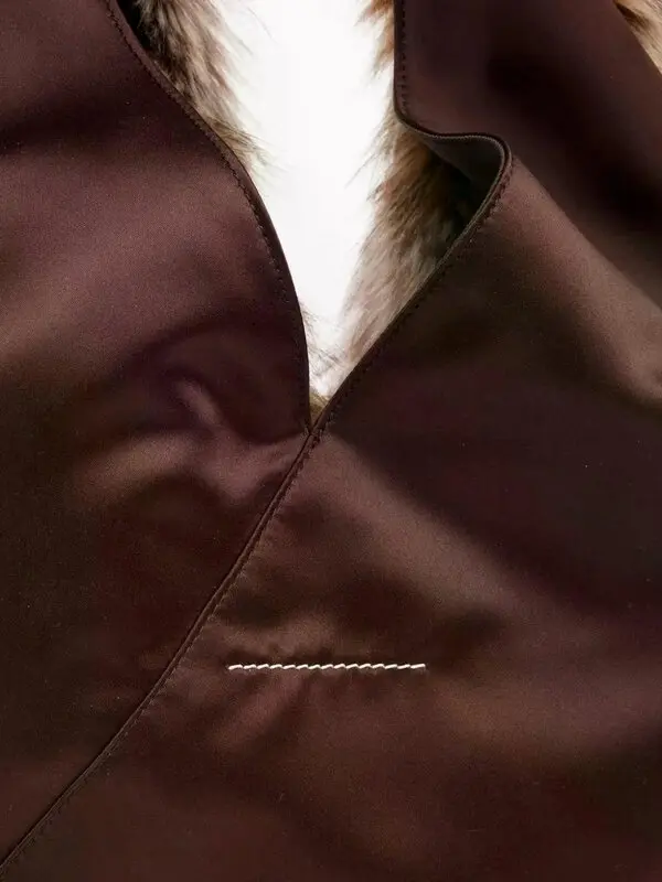 MAISON MARGIELA Japanese Handbag In Faux Fur