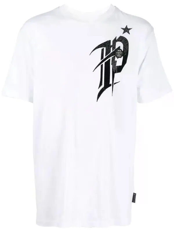 Philipp Plein Logo-print Short-sleeved T-shirt - White