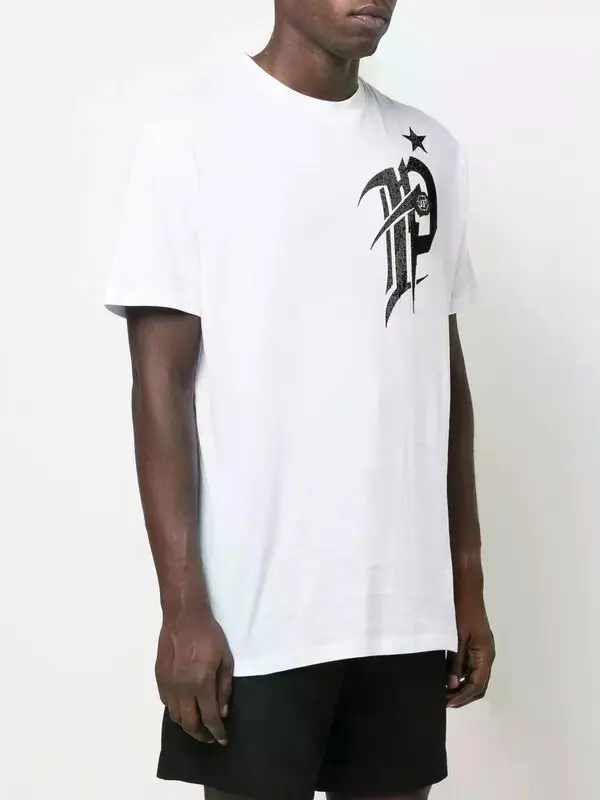 Philipp Plein Logo-print Short-sleeved T-shirt - White