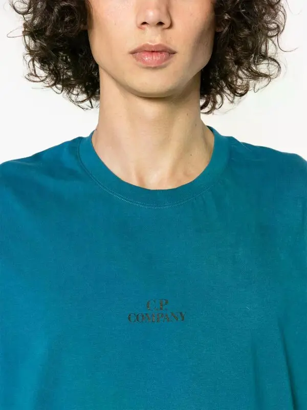 C.P. COMPANY Logo-print Cotton T-shirt