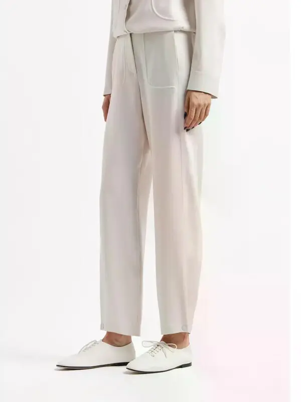 Giorgio Armani High-waisted Tapered Trousers