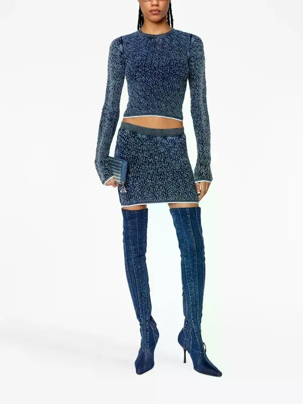 DIESEL® M-creta Shirred Top