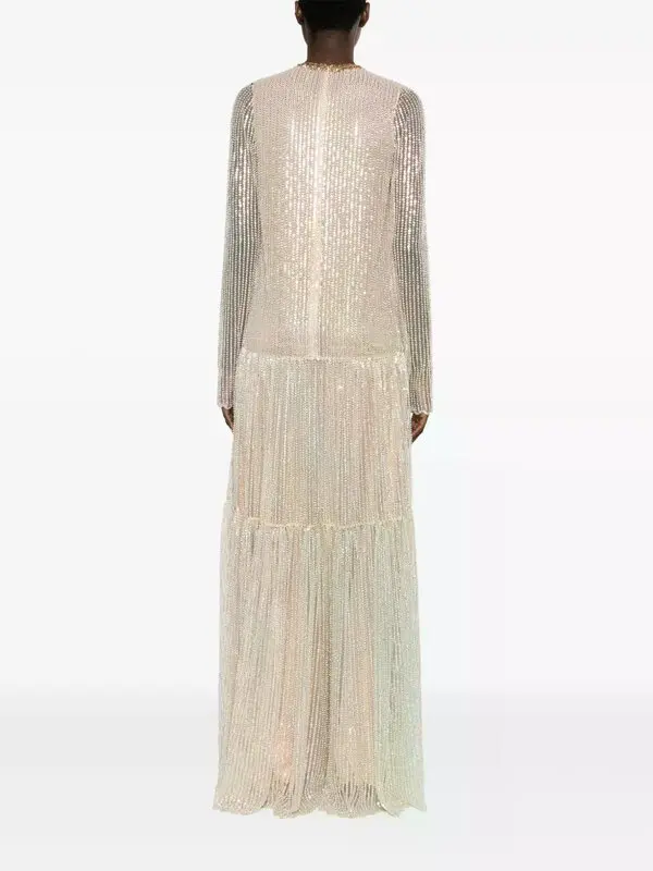 Giambattista Valli Tiered Sequin Gown