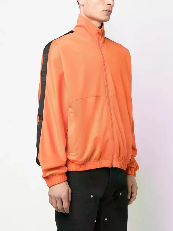 Heron Preston Logo-tape Zip-up Track Jacket