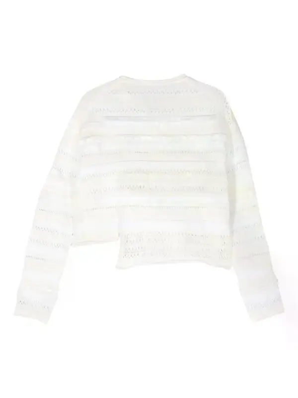 Y’s Asymmetric Hem Knitted Cardigan