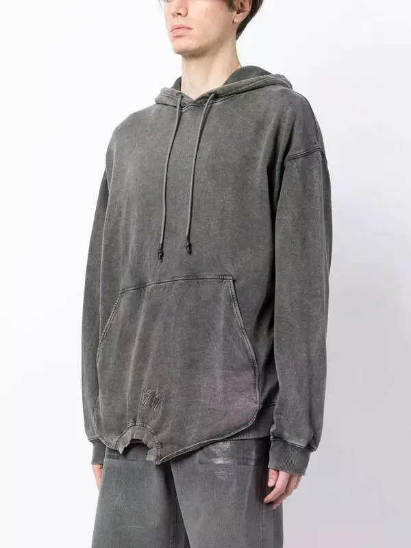 44 LABEL GROUP Cotton Embroidered Logo Hoodie