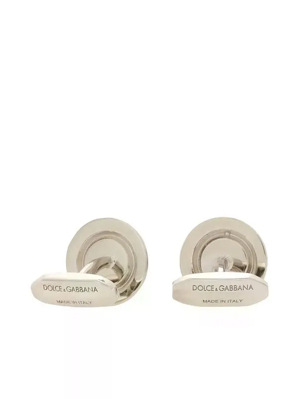 Dolce & Gabbana Embellished Dome Cufflinks