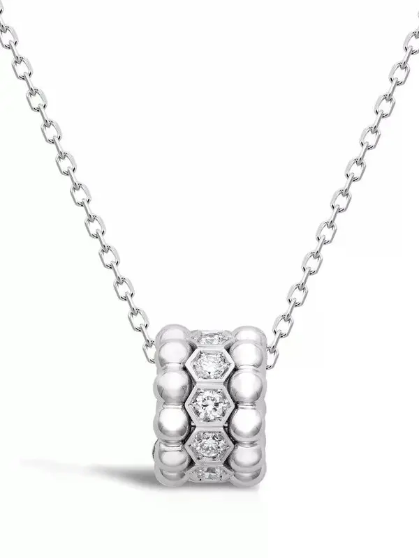 PRAGNELL 18kt White Gold Diamond Pendant Necklace - Silver
