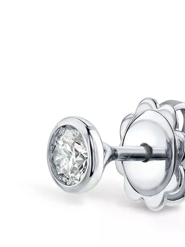 PRAGNELL 18kt White Gold Diamond Stud Earrings