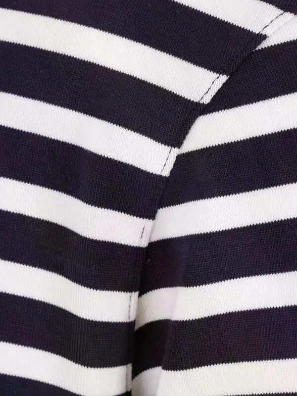 Maison Kitsuné Striped Fine Knit Jumper