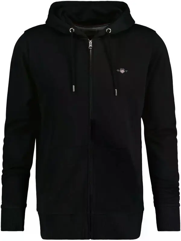 Gant Shield Hoodie - Black
