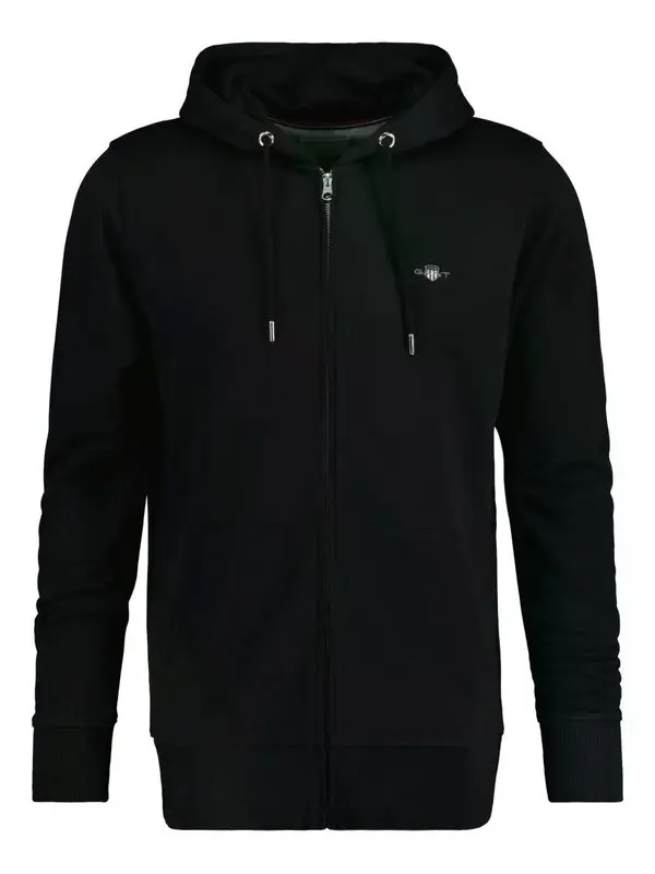 Gant Shield Hoodie - Black