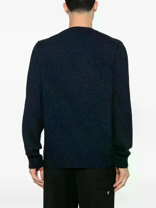 Alexander McQueen Skull-embroidered Crew Neck Sweater