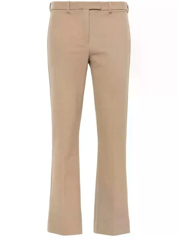 Max Mara Twill Cropped Trousers