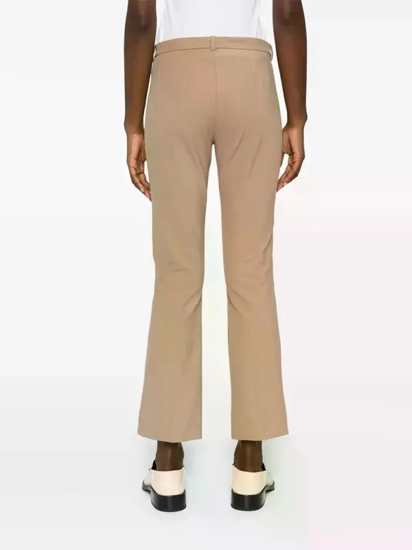 Max Mara Twill Cropped Trousers