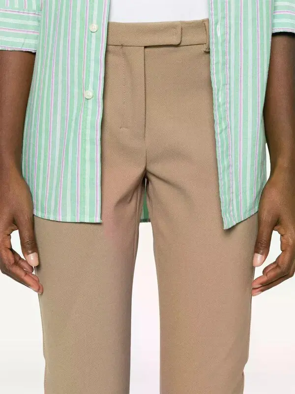 Max Mara Twill Cropped Trousers