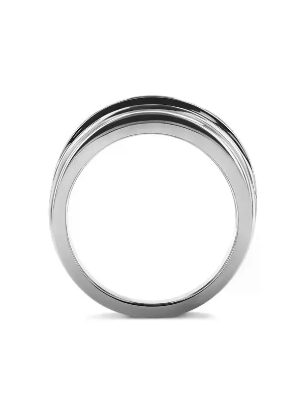 PRAGNELL Platinum Manhattan Ring With Diamonds