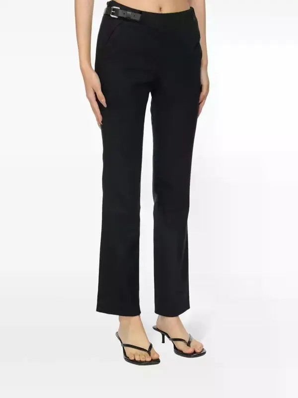 HYEIN SEO Slash-pocket Belted Trousers