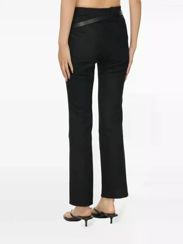 HYEIN SEO Slash-pocket Belted Trousers
