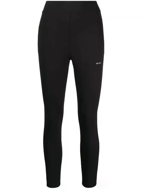 TEAM WANG DESIGN Logo-print Panelled Leggings