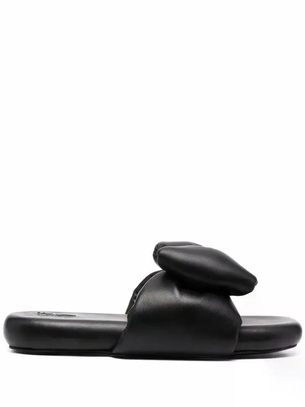 Off-White Padded Bow Slides