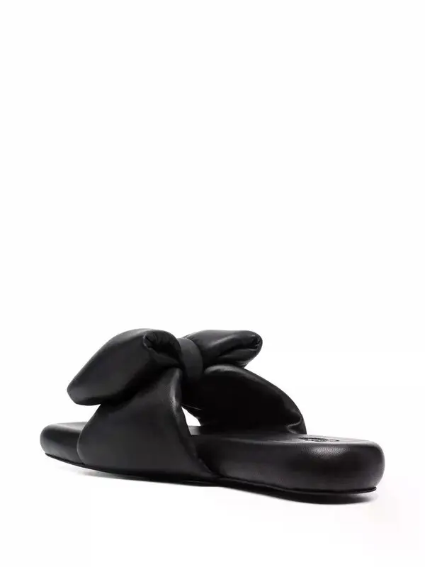 Off-White Padded Bow Slides