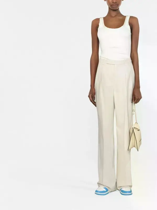 Axel Arigato Jackie Pleated Straight Trousers