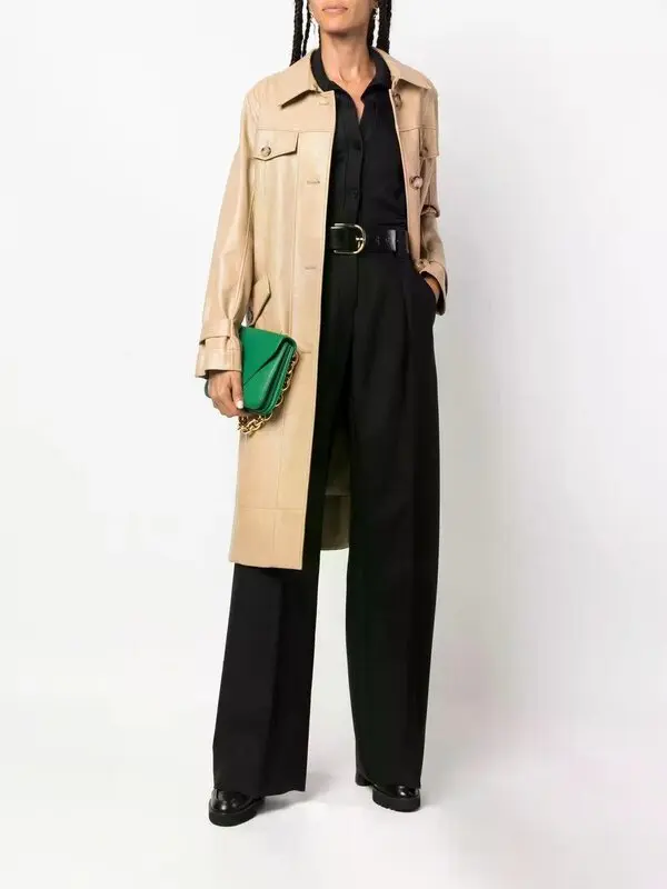 FERRAGAMO High-waisted Wide-leg Trousers
