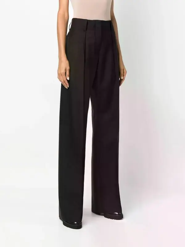FERRAGAMO High-waisted Wide-leg Trousers