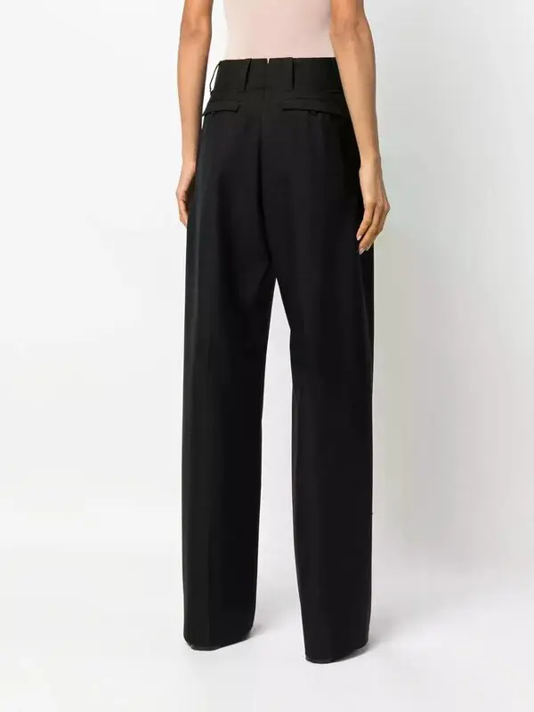 FERRAGAMO High-waisted Wide-leg Trousers