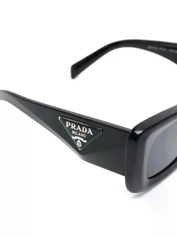 Prada Geometric Frame Sunglasses