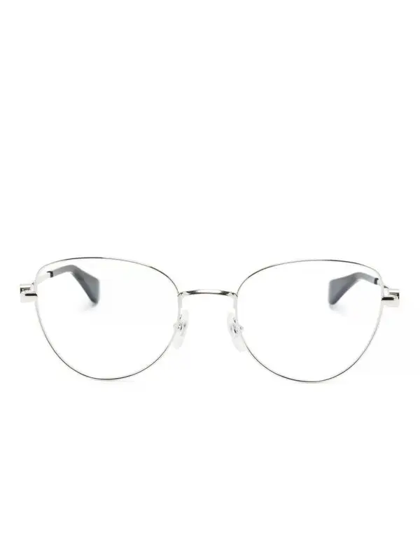 Cartier Butterfly Frame Glasses - Silver
