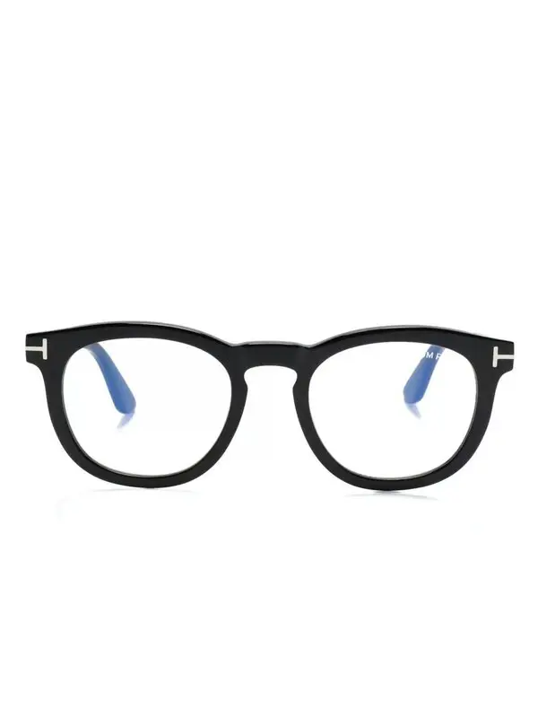 TOM FORD Square Frame Glasses - Black