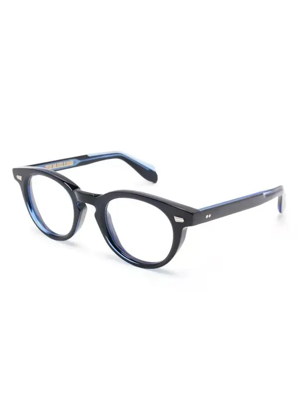 CUTLER & GROSS Round-frame Glasses - Blue