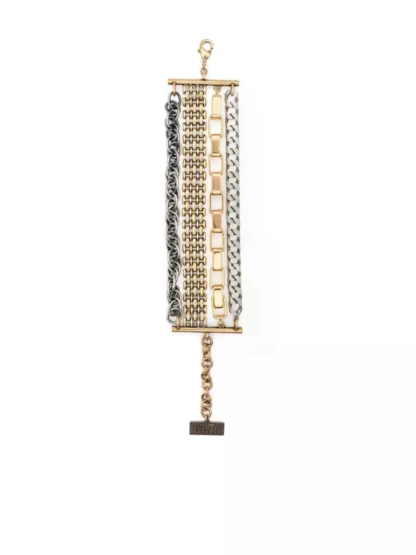 MAISON MARGIELA Multi-chain Bracelet - Silver