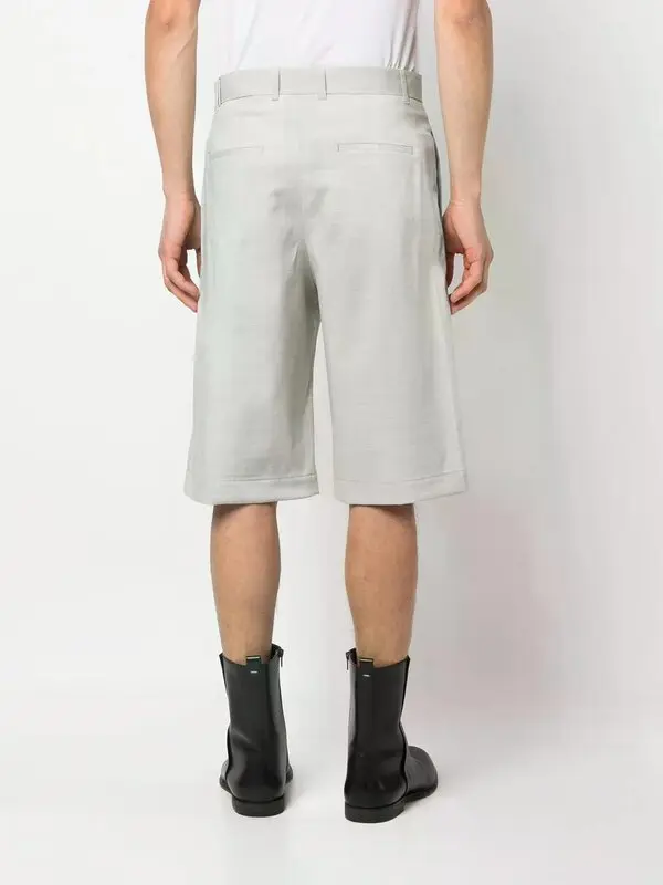 Études Studio Pleated Wide-leg Shorts
