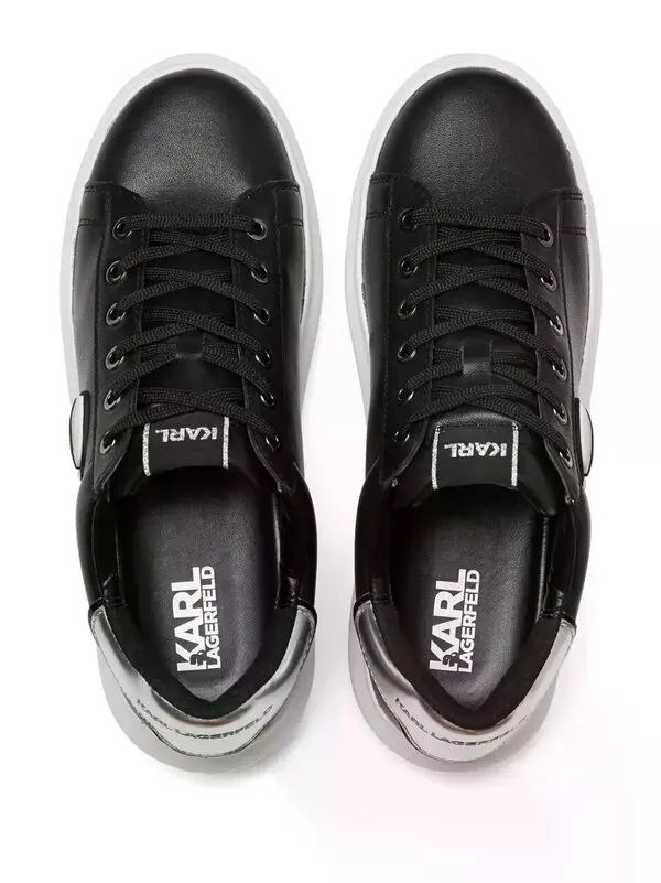 Karl Lagerfeld Ikon Nft Kapri Leather Sneakers
