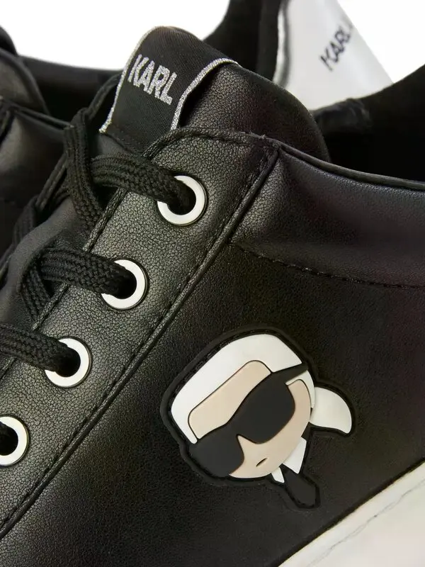 Karl Lagerfeld Ikon Nft Kapri Leather Sneakers