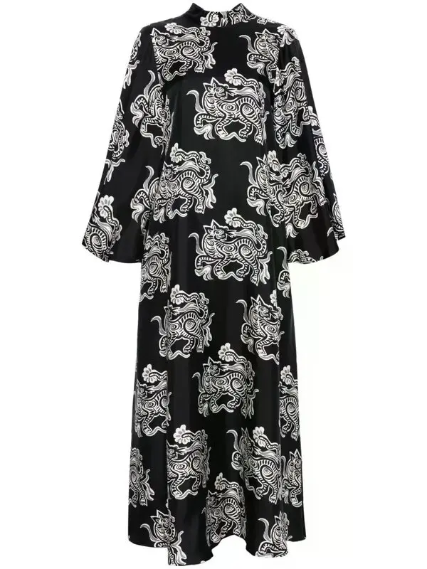 La DoubleJ Magnifico Maxi Dress - Black