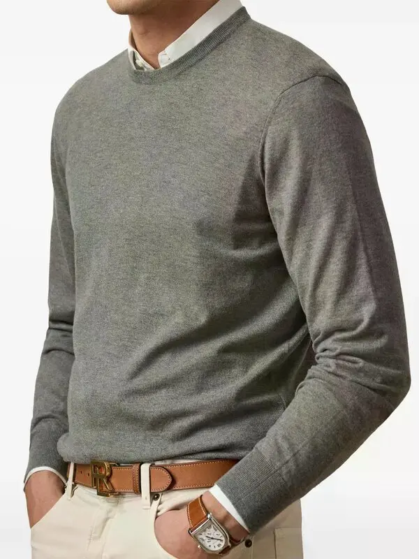 Ralph Lauren Purple Label Jersey-knit Cashmere Pullover